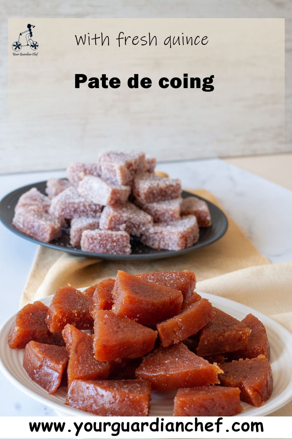 Pâte de Coing Recipe (Quince Paste) - Your Guardian Chef