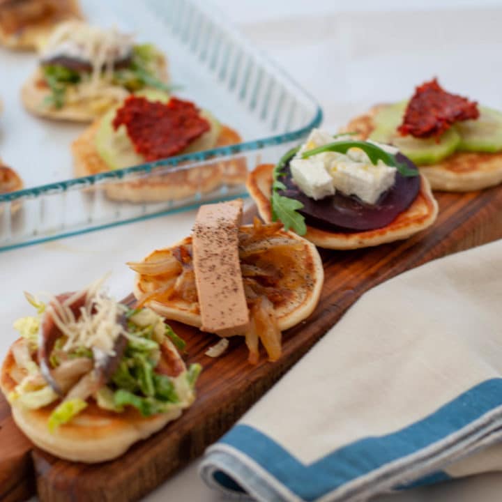 Russian Pancakes (Blinis) With Smoked Salmon - Your Guardian Chef