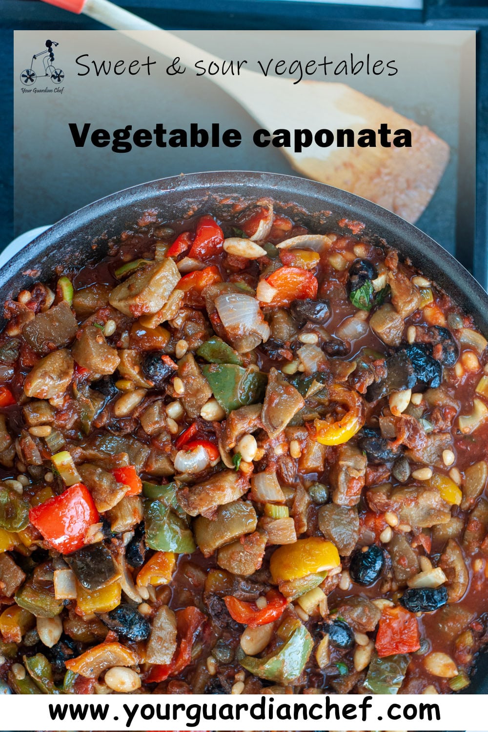 Sicilian Vegetable Caponata Recipe With Eggplants - Your Guardian Chef