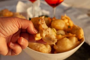 Italian Fried Dough Crispelle - Your Guardian Chef