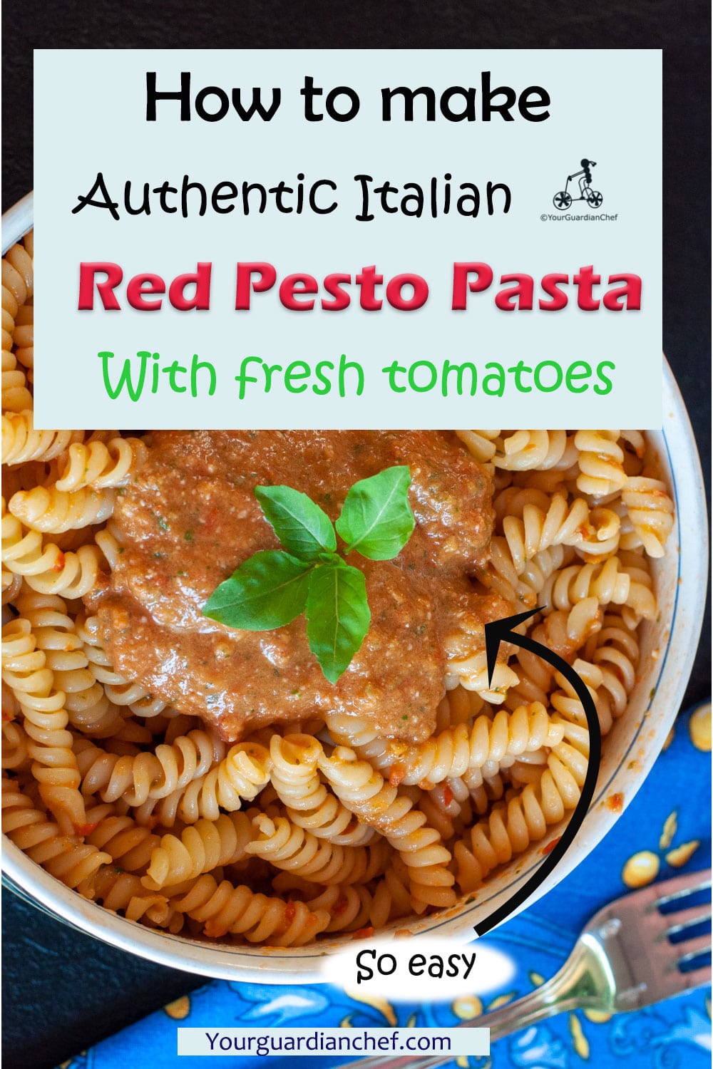 Authentic Sicilian Tomato Pesto Rosso Recipe (Fresh) - Your Guardian ...