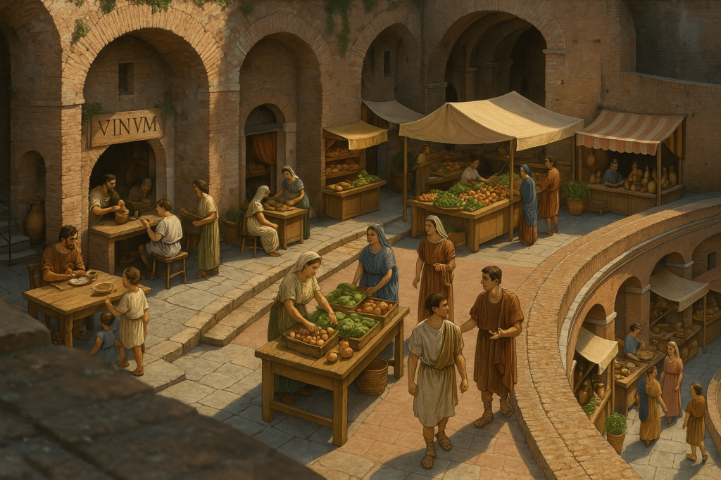 The Amazing Trajan's Ancient Roman Markets - Your Guardian Chef