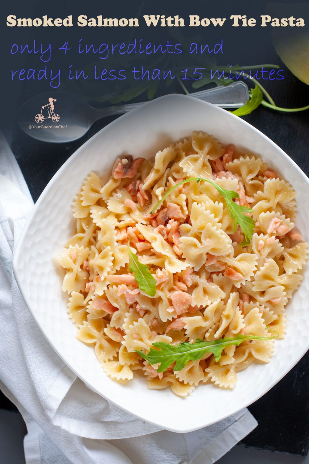 Healthy Smoked Salmon Pasta Recipe - Your Guardian Chef