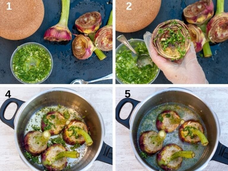 Roman-style Artichokes Recipe (Carciofi alla Romana) - Your Guardian Chef
