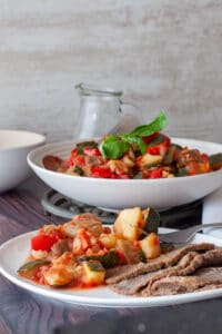 Ciambotta Or Giambotta Italian Vegetable Stew - Your Guardian Chef