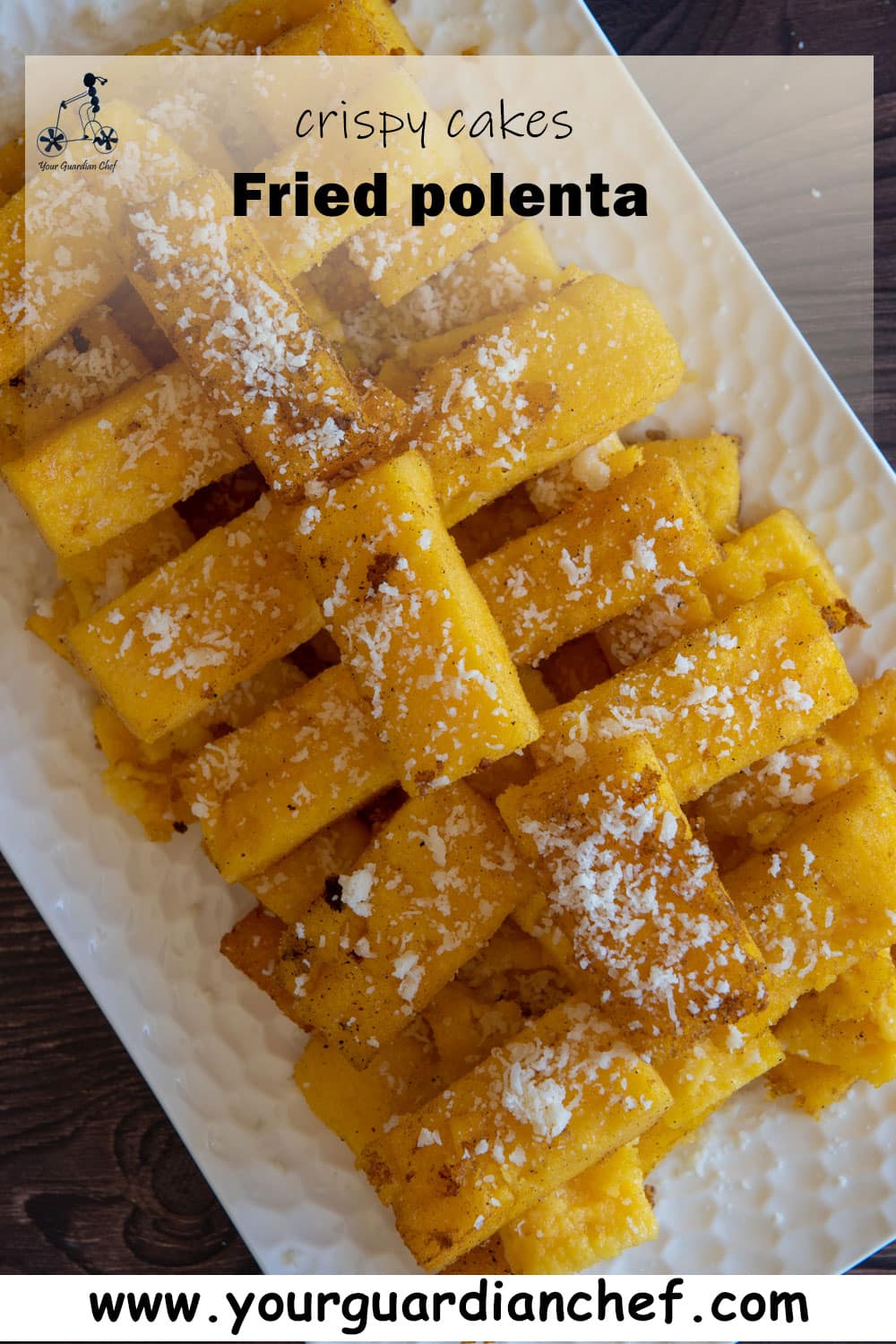 Italian Crispy Fried Polenta Cakes With Taleggio And Truffle Sauce ...