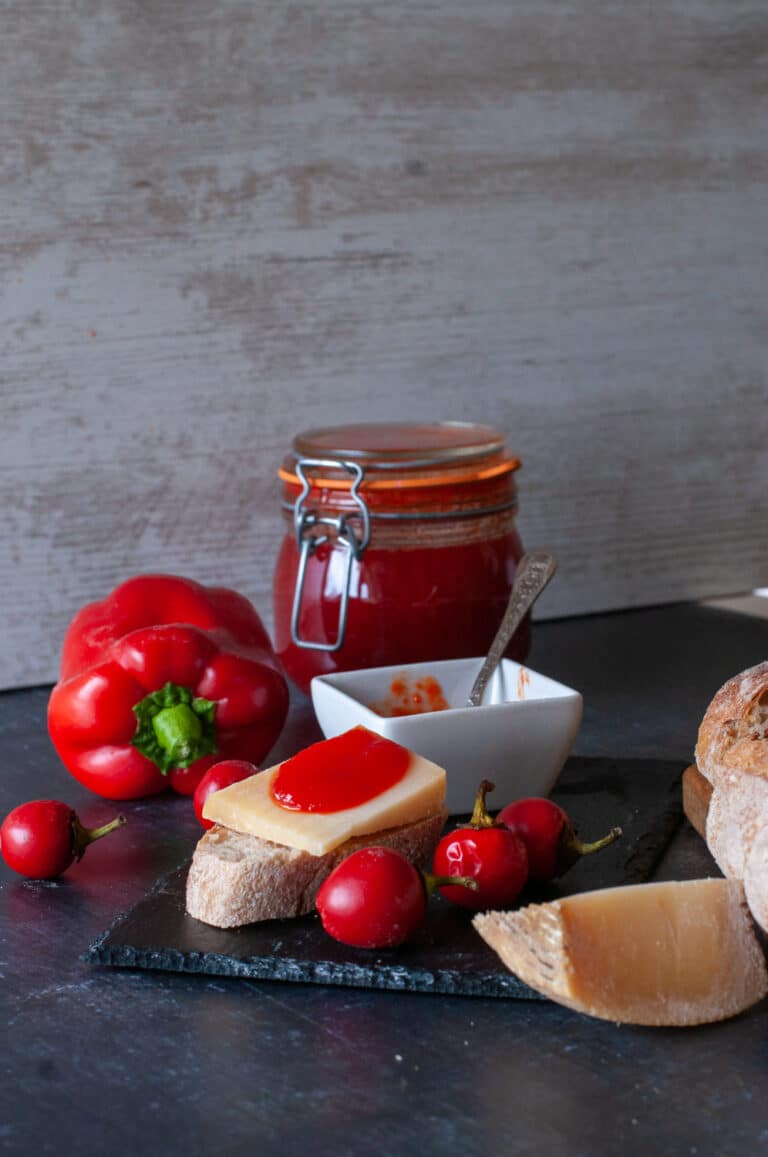Homemade Sweet And Spicy Red Pepper Jelly Recipe - Your Guardian Chef