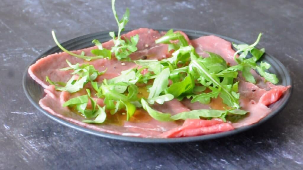How to make Italian raw beef Carpaccio Recipe - Your Guardian Chef
