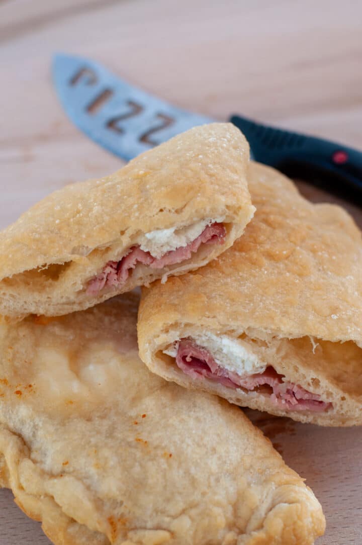 Italian Deep Fried Calzone Panzerotti Recipe - Your Guardian Chef