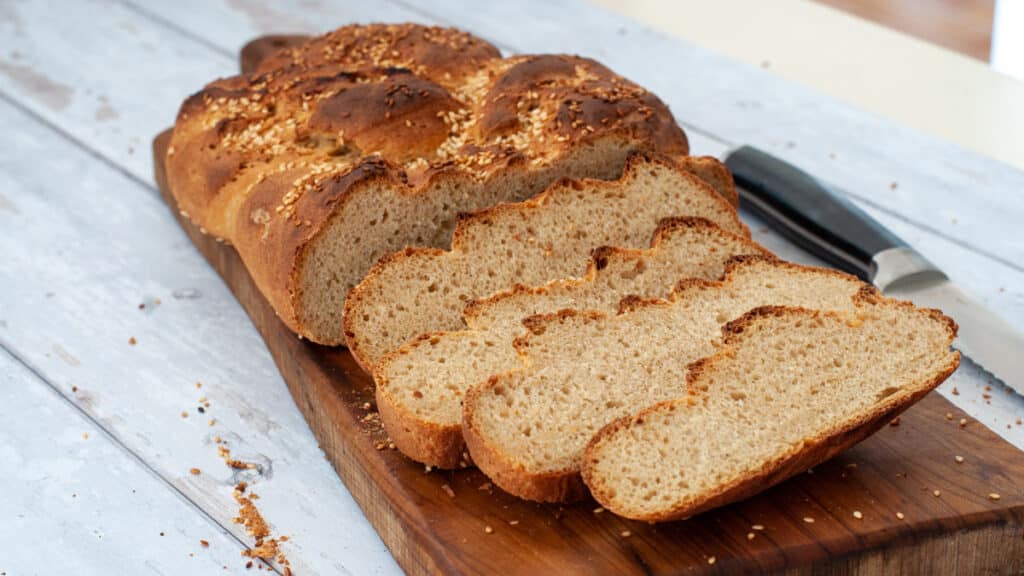 Semolina Bread With Sesame Seeds (Pane Siciliano) - Your Guardian Chef