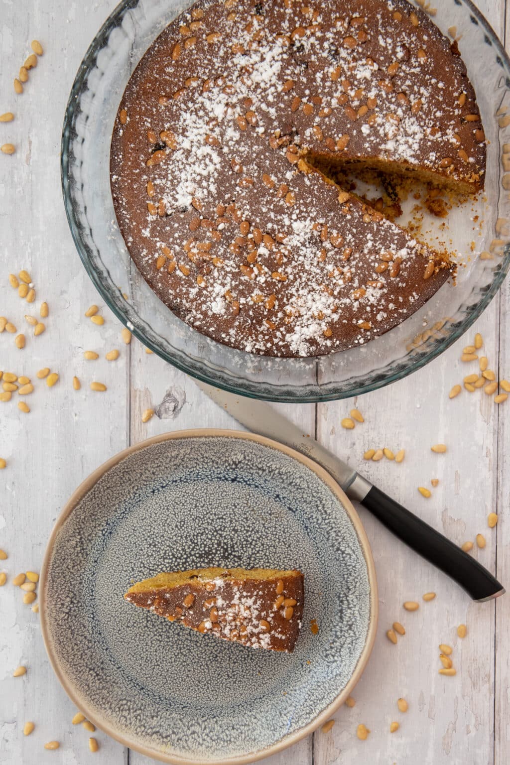 Sweet Italian Polenta Cake Recipe With Ricotta - Your Guardian Chef