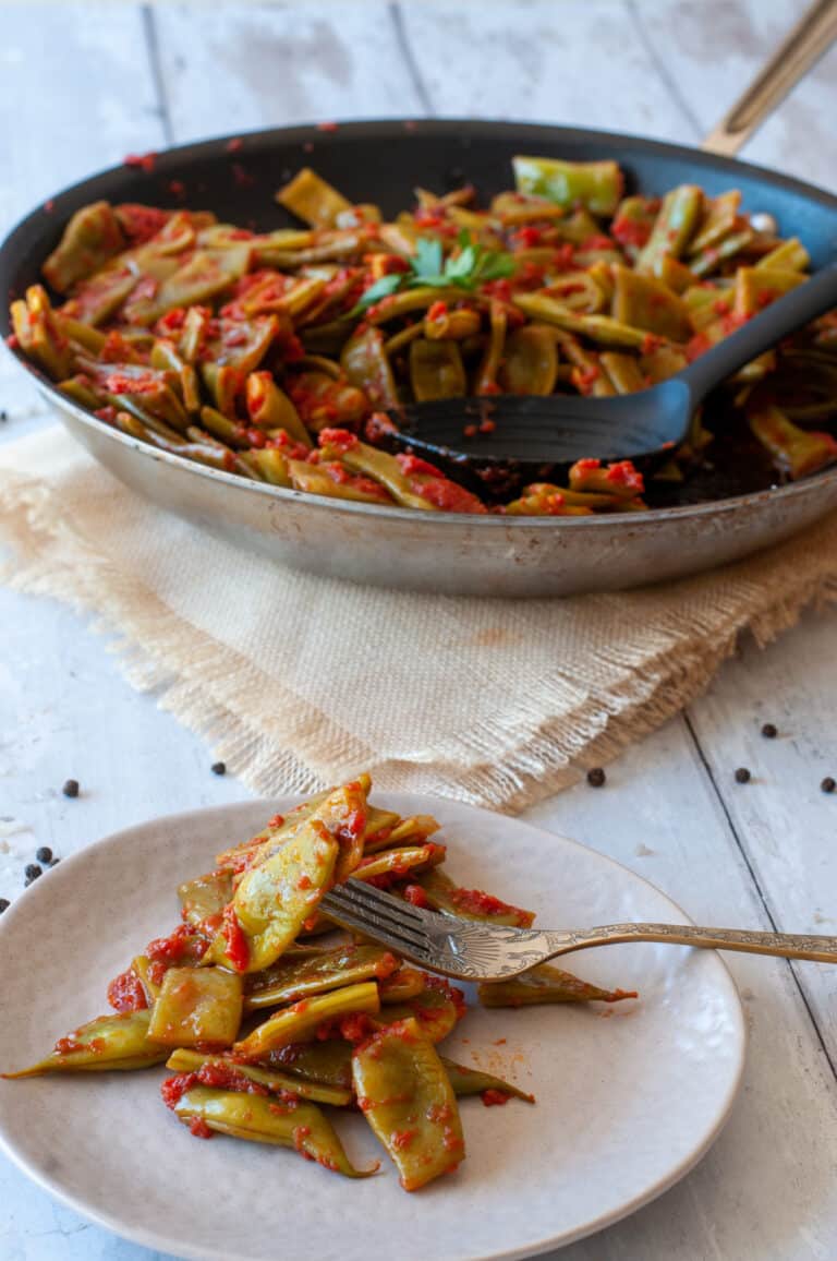 Authentic Italian Green Beans Tomatoes Recipe - Your Guardian Chef