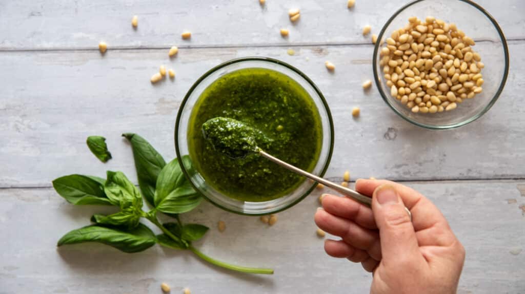 How To Make The Authentic Genovese Pesto Sauce - Your Guardian Chef